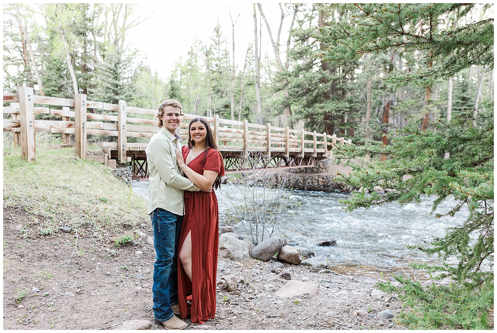 Morgan & Josh | Elk Creek Campground Engagement Session ...