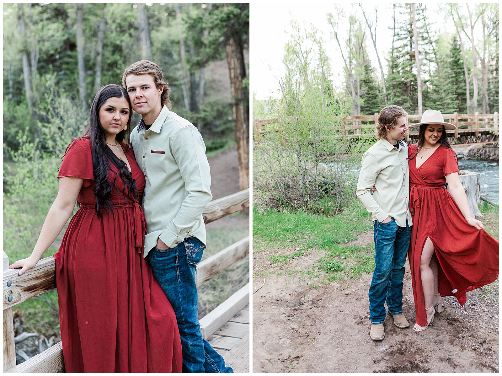 Morgan & Josh | Elk Creek Campground Engagement Session ...